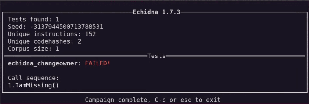 Fuzzing Ethereum Smart Contract Using Echidna (EVM/Solidity) Fuzzing Ethereum Smart Contract Using Echidna (EVM/Solidity)