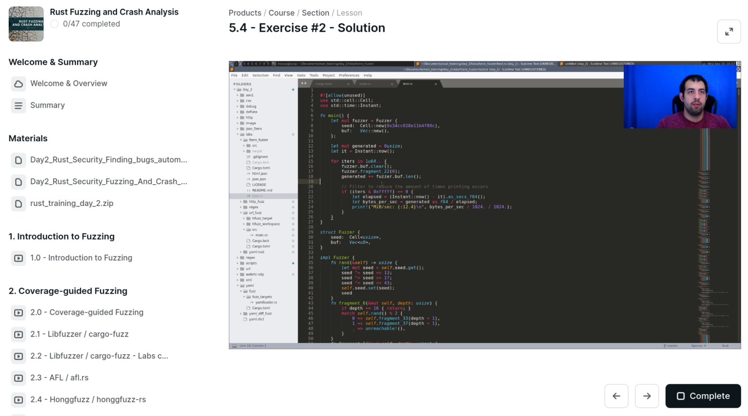 Advanced Fuzzing & Security Online Training | Fuzzing Labs